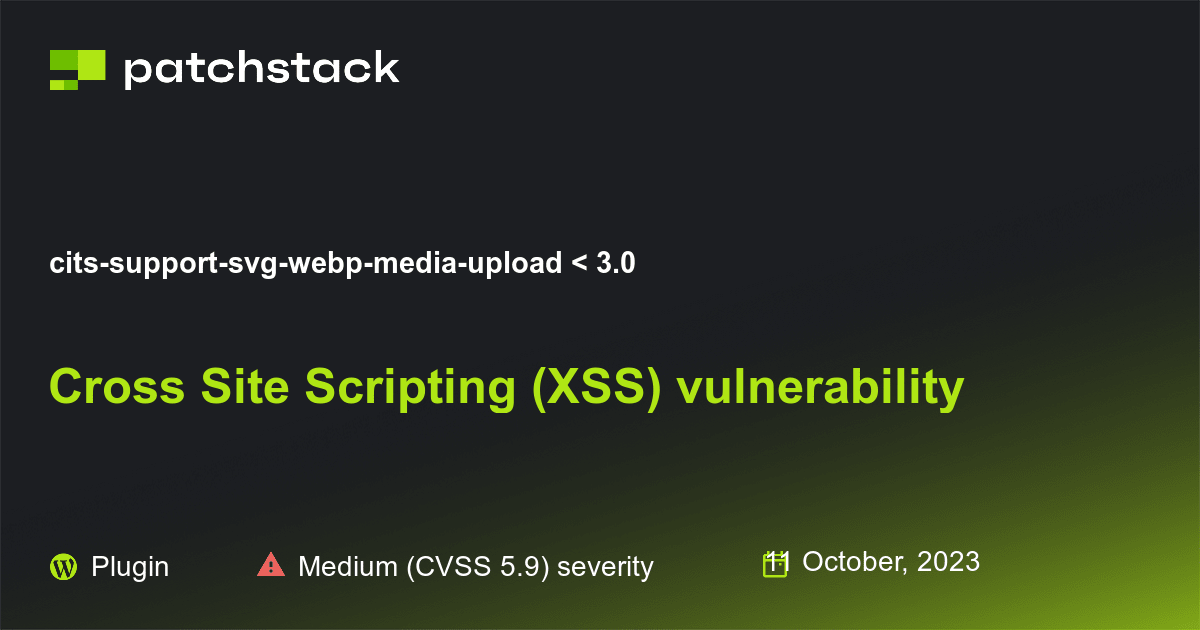 Wordpress Cits Support Svg Webp Media Upload Plugin